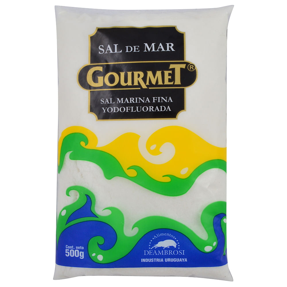 Sal fina de mar GOURMET yodada fluorada 500 g - Géant