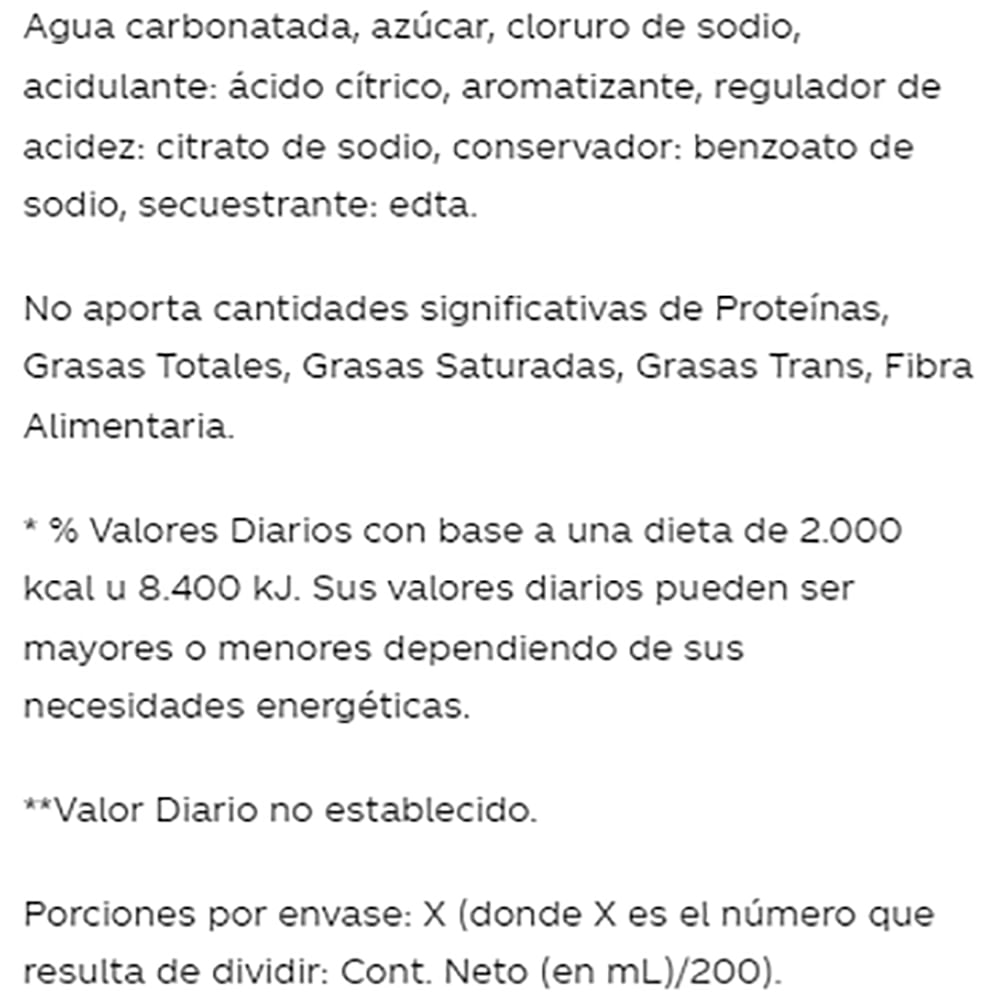 Refresco SPRITE 2 L Retornable - Géant