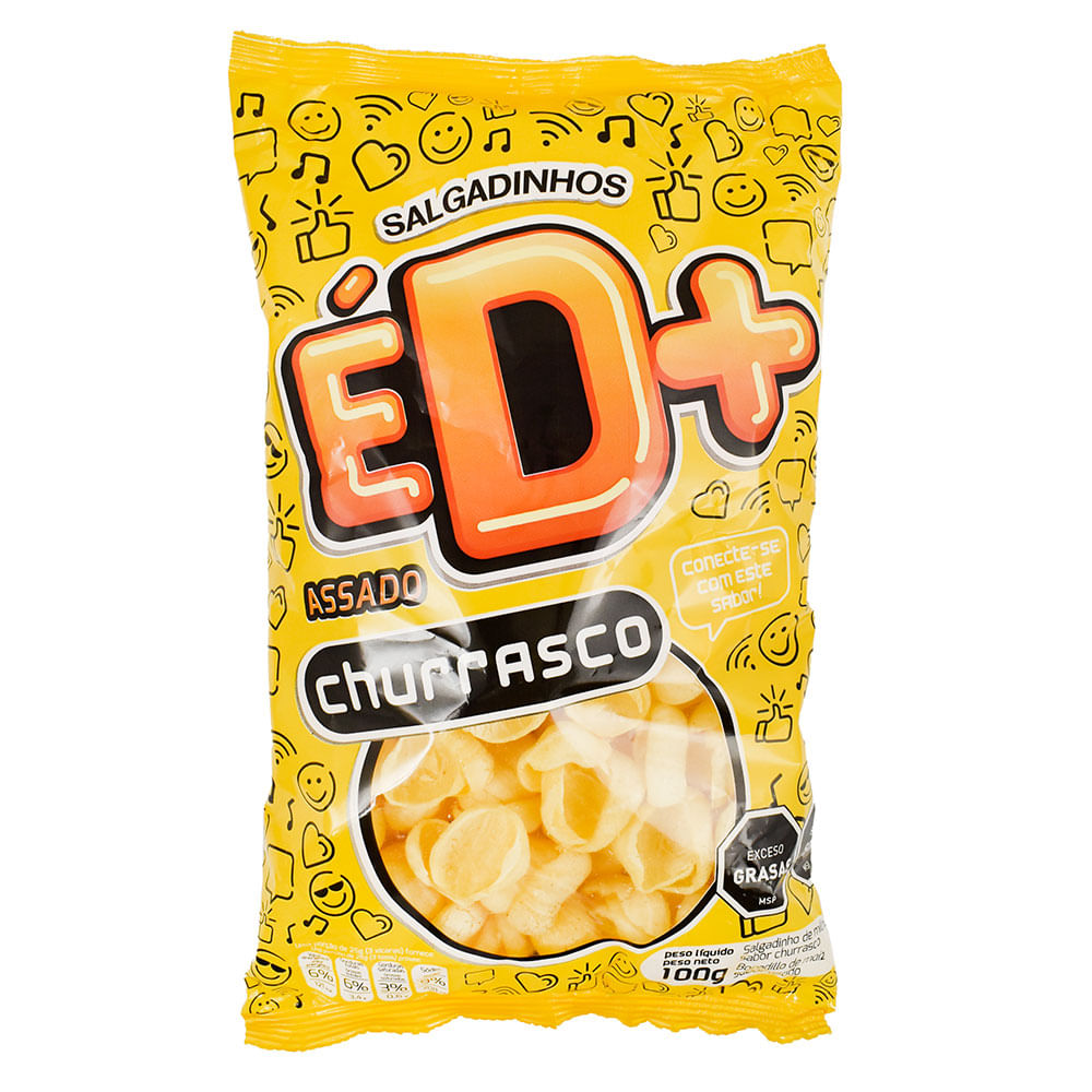 Snack ED+ sabor asado 100 g - Géant