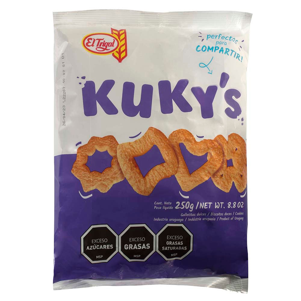 Galletitas dulces KUKY´S 250 g - Géant