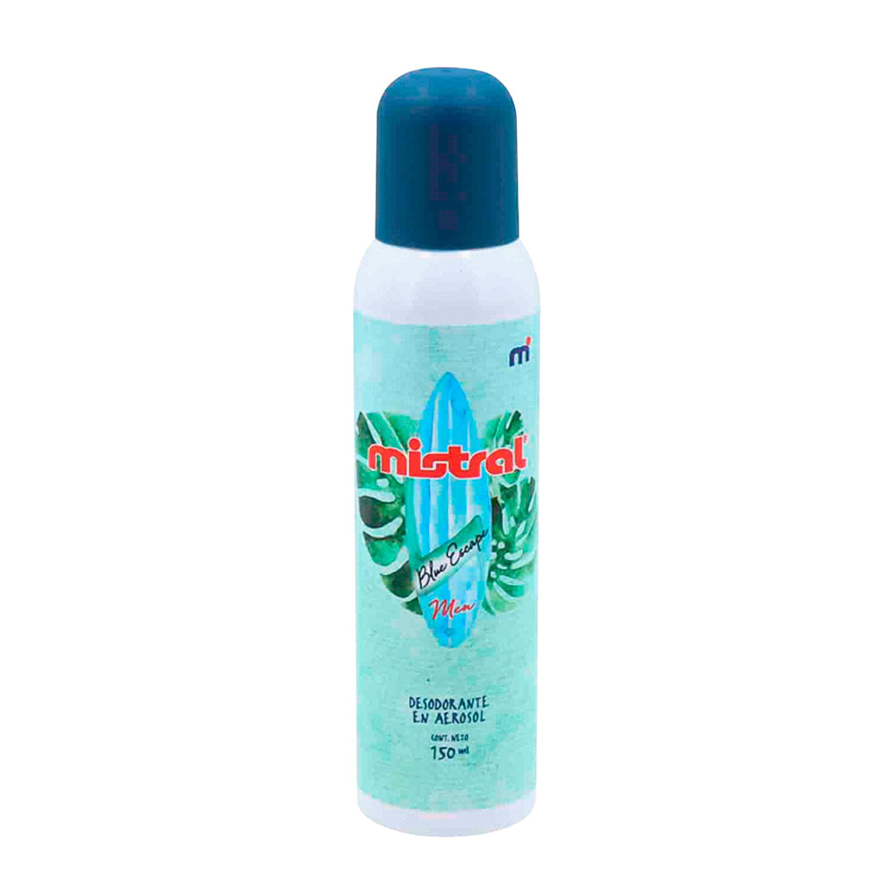 Desodorante MISTRAL Blue Escape o Ocean Vibes aerosol 150 ml - Géant