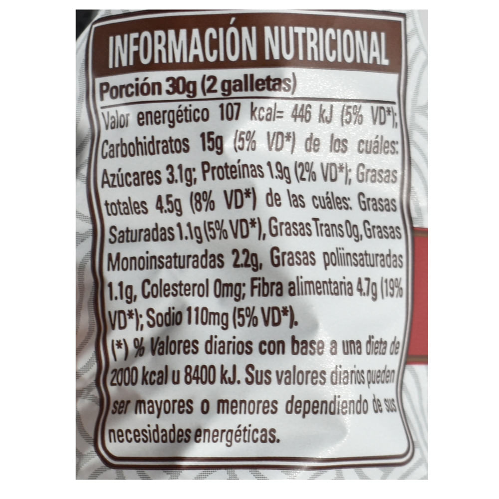 Galletas avena y chocolate NUTRABIEN 175 g - Géant