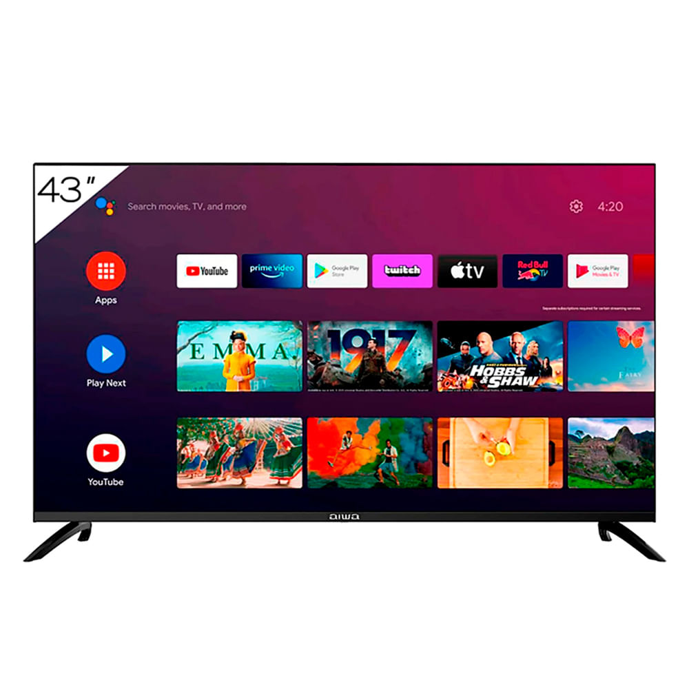 Smart TV Led 43" AIWA Mod. AW-43B4SMFL - Géant