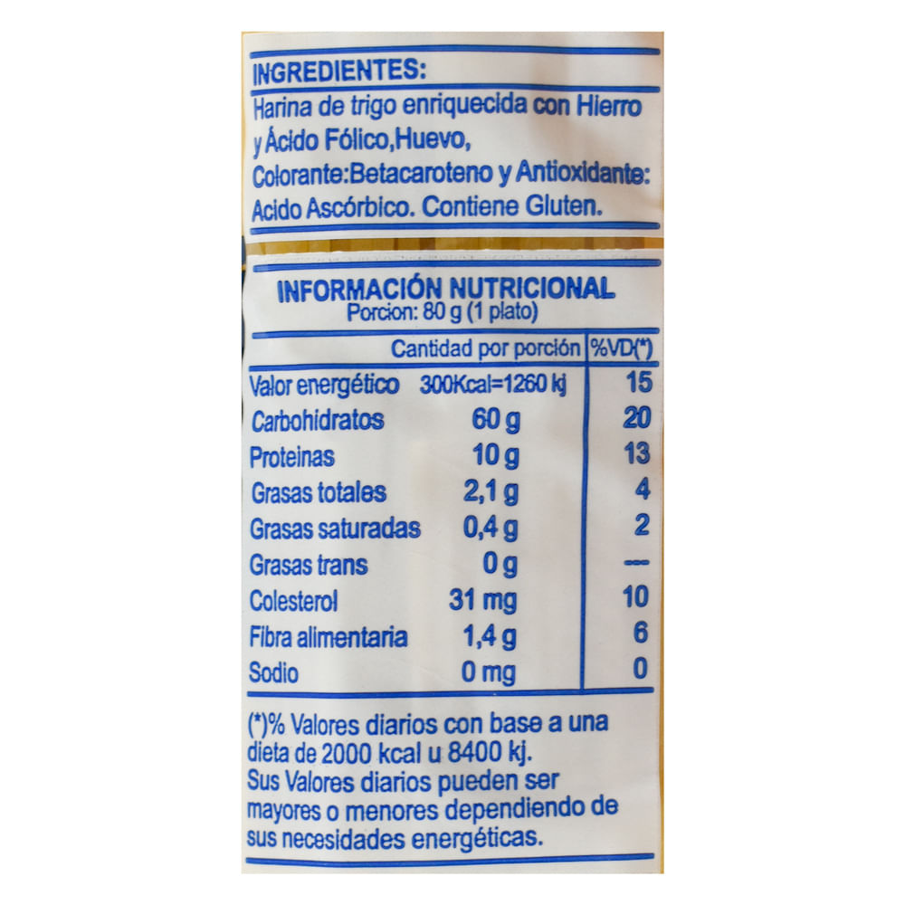 Fideos LA MARITTIMA spaghetti 400 g - Géant