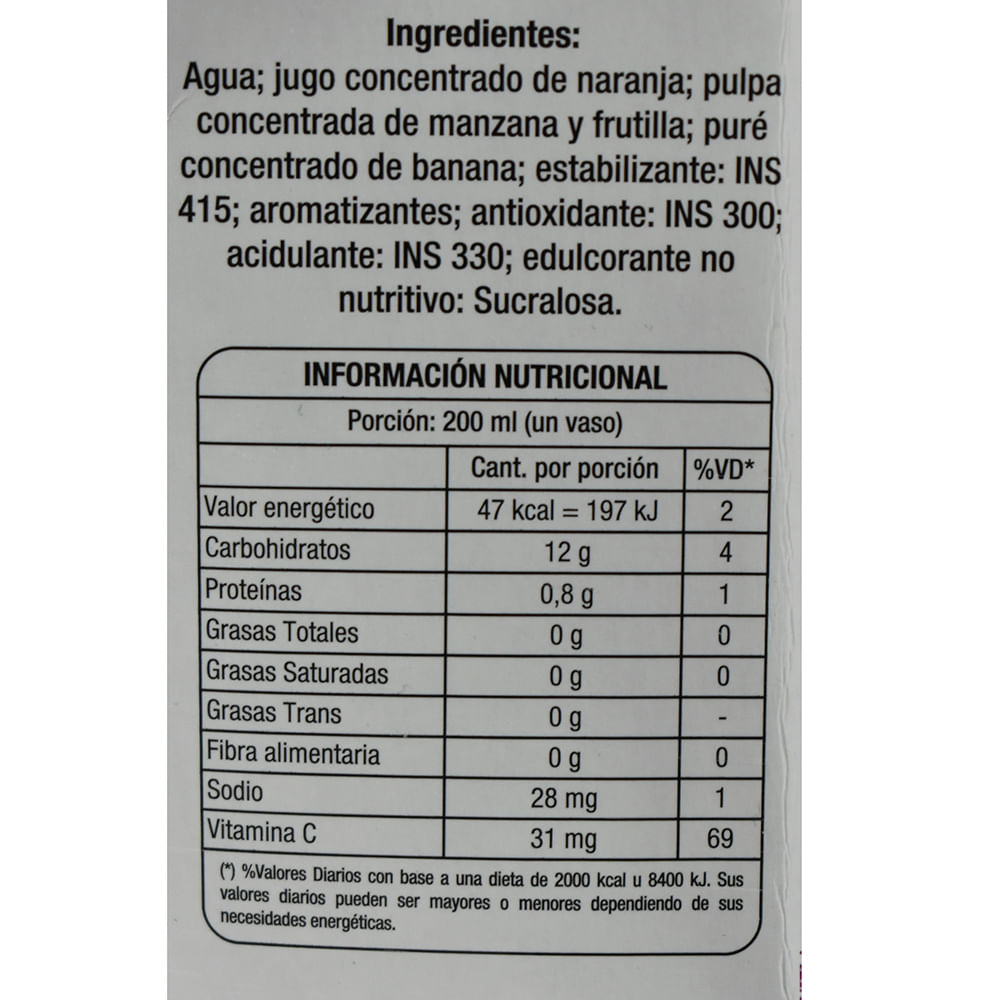 Jugo PRECIO LÍDER Multifruta Light 1 L - Géant