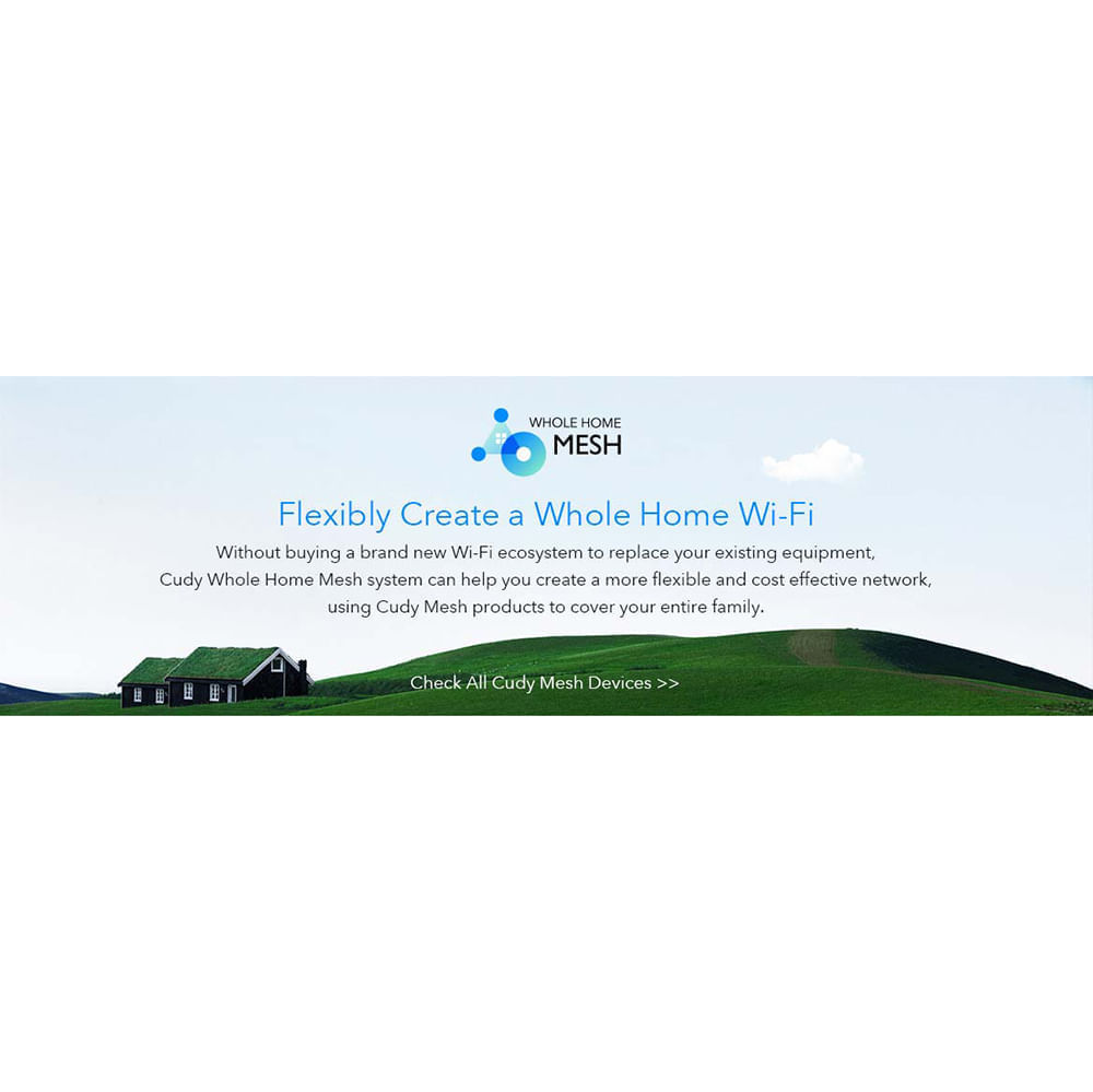 Router Mesh CUDY PK X2 Wi-Fi 6 AX3000 doble banda - Géant