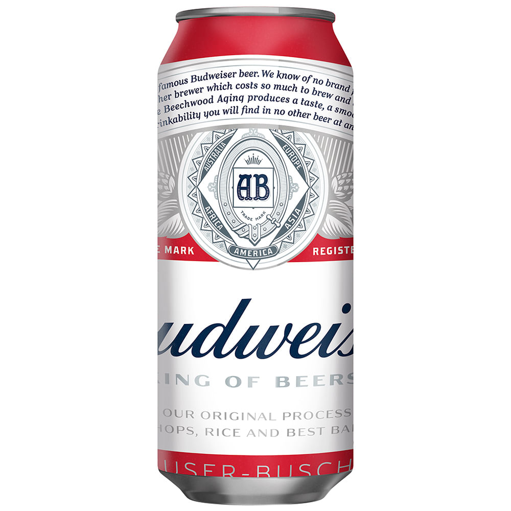 Cerveza BUDWEISER la. 710 ml - Géant